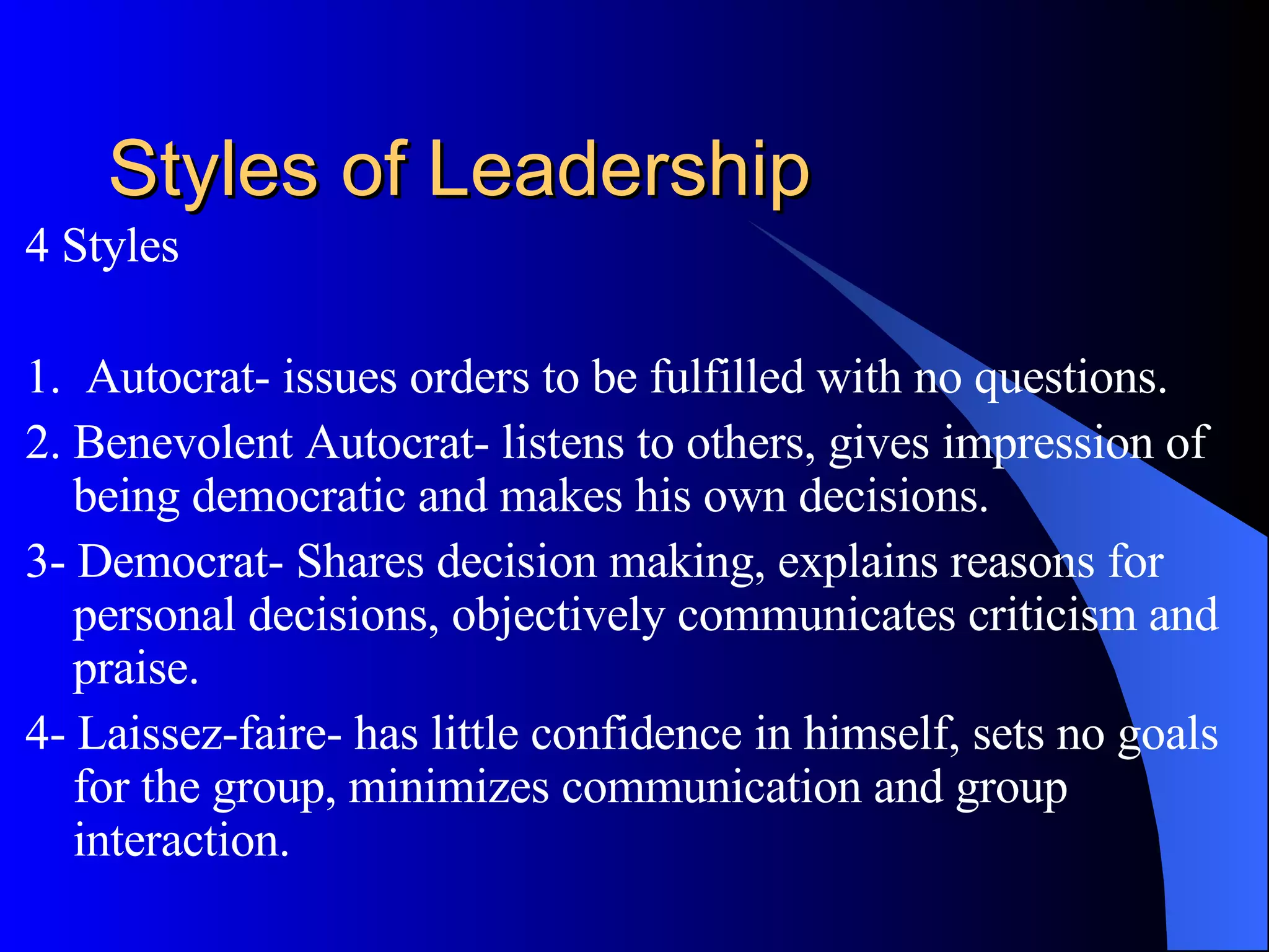 Leadership in Islam | PPT
