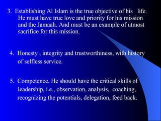 Leadership in Islam | PPT