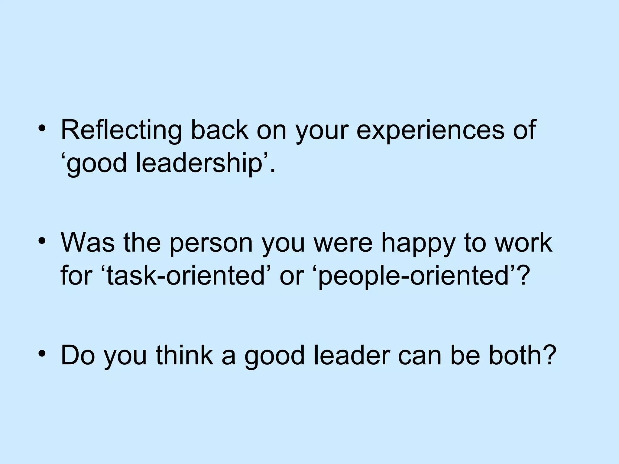 Leadership In The Workplace | PPT