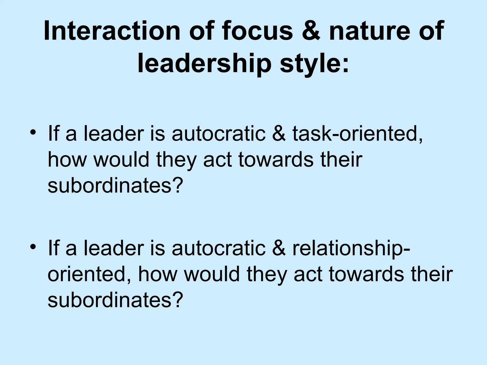 Leadership In The Workplace | PPT
