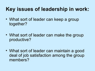 Leadership In The Workplace | PPT
