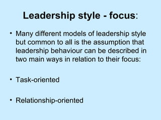 Leadership In The Workplace | PPT