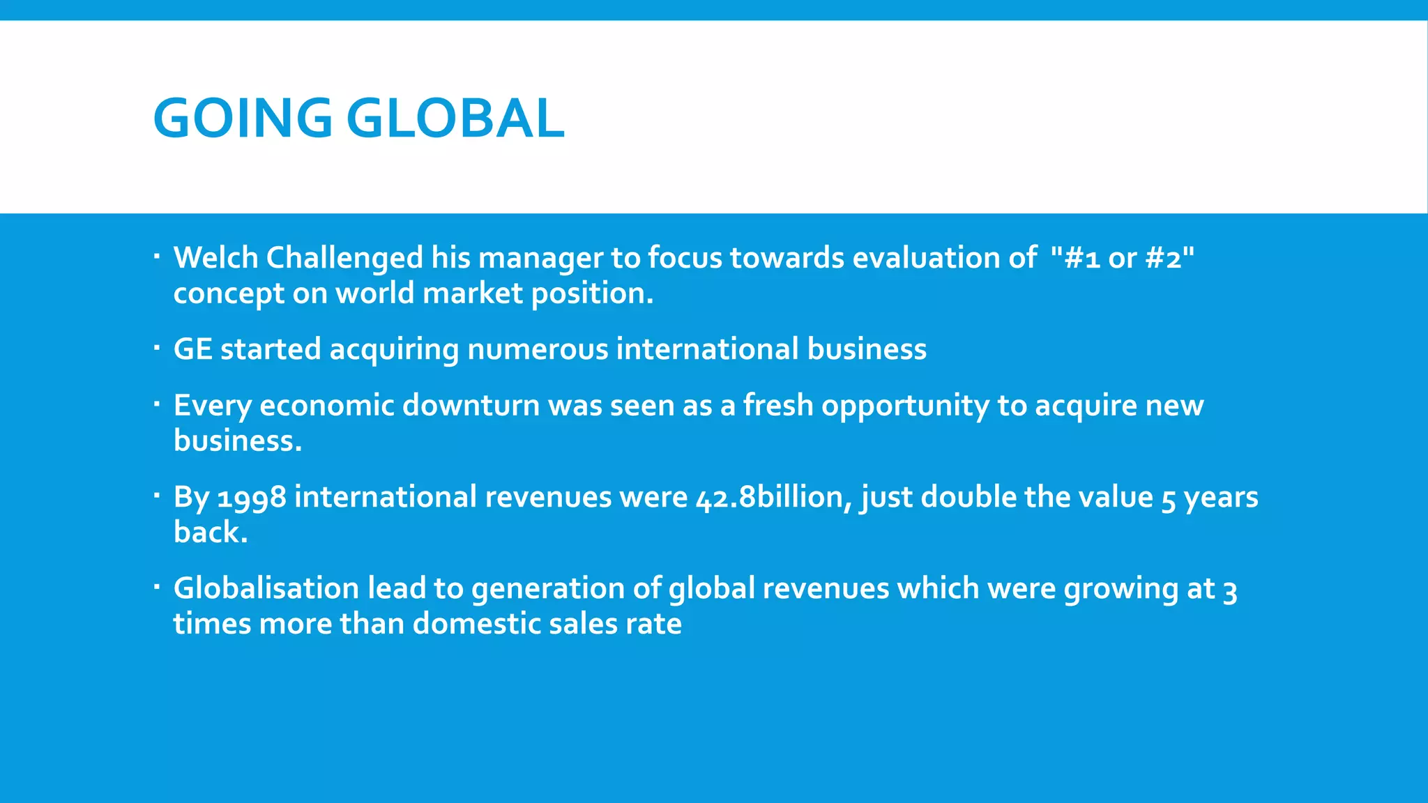 Leadership - Jack Welch (GE Transformation) | PPT