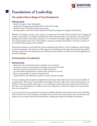 Leadership series-foundations | PDF | Business | Business and Finance