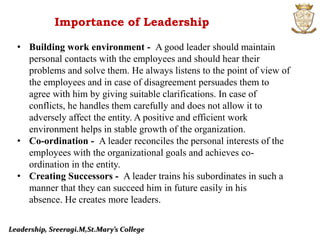 Commerce:Leadership | PPTX