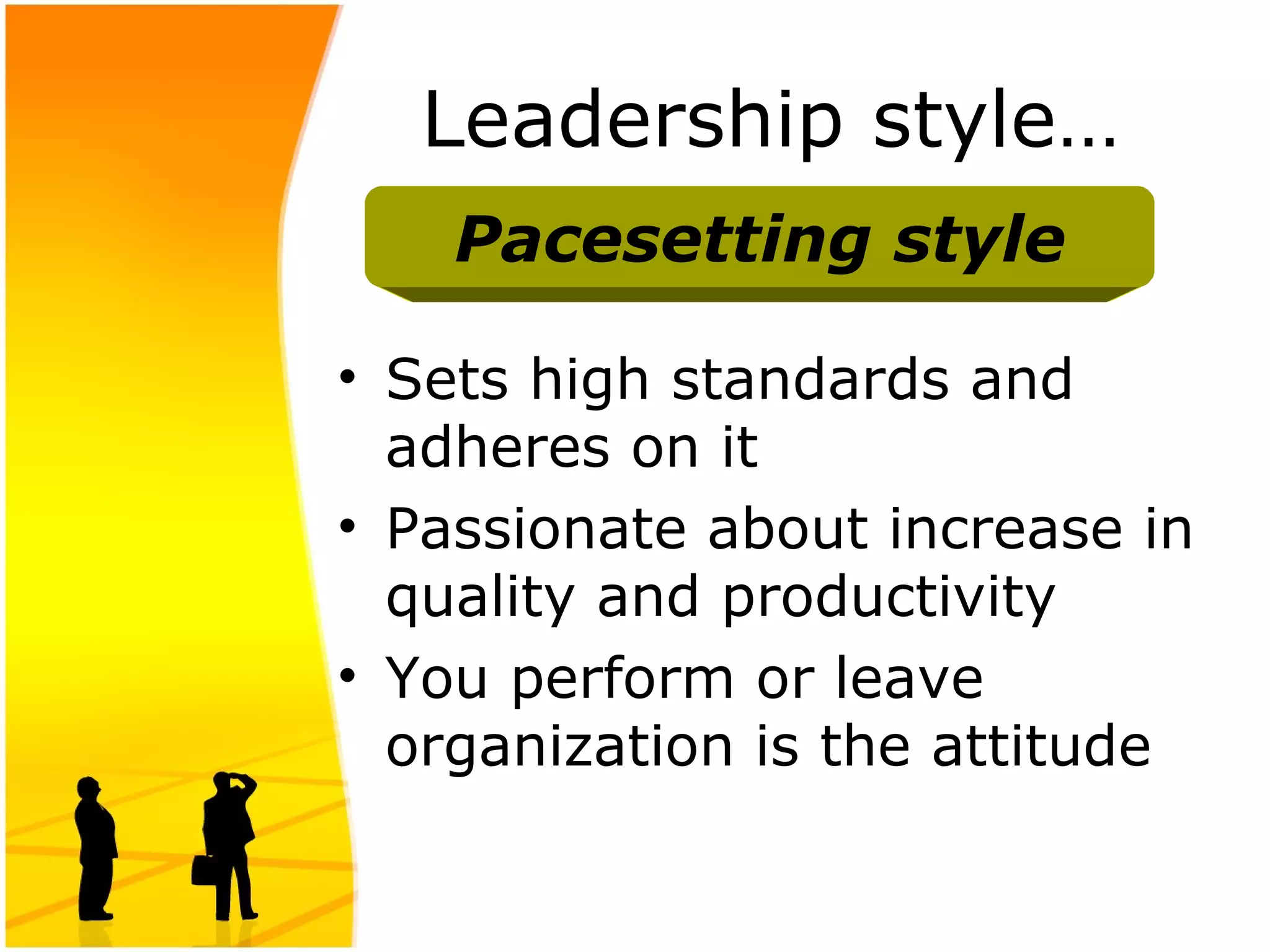 leadership styles & tactics | PPT