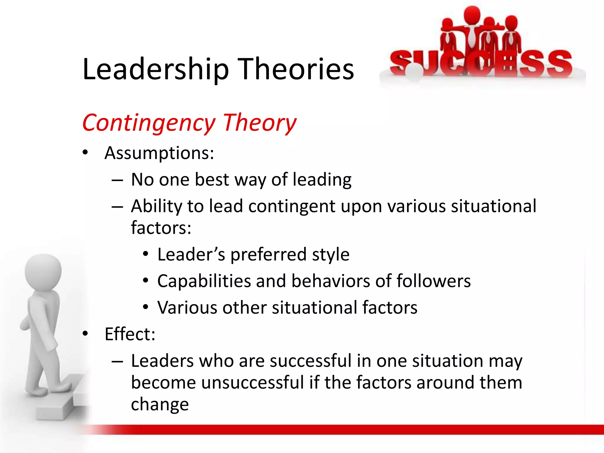 Leadership Theories Definition | PPTX