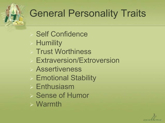 Leadership traits, motives, and characteristics | PPTX