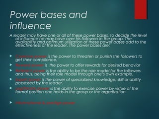 Leadership Definitions and Concepts | PPT