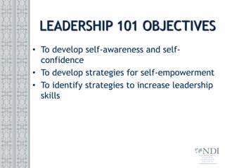Leadership 101 gjj hfdsd jhhfd jkkf jhfdf .ppt
