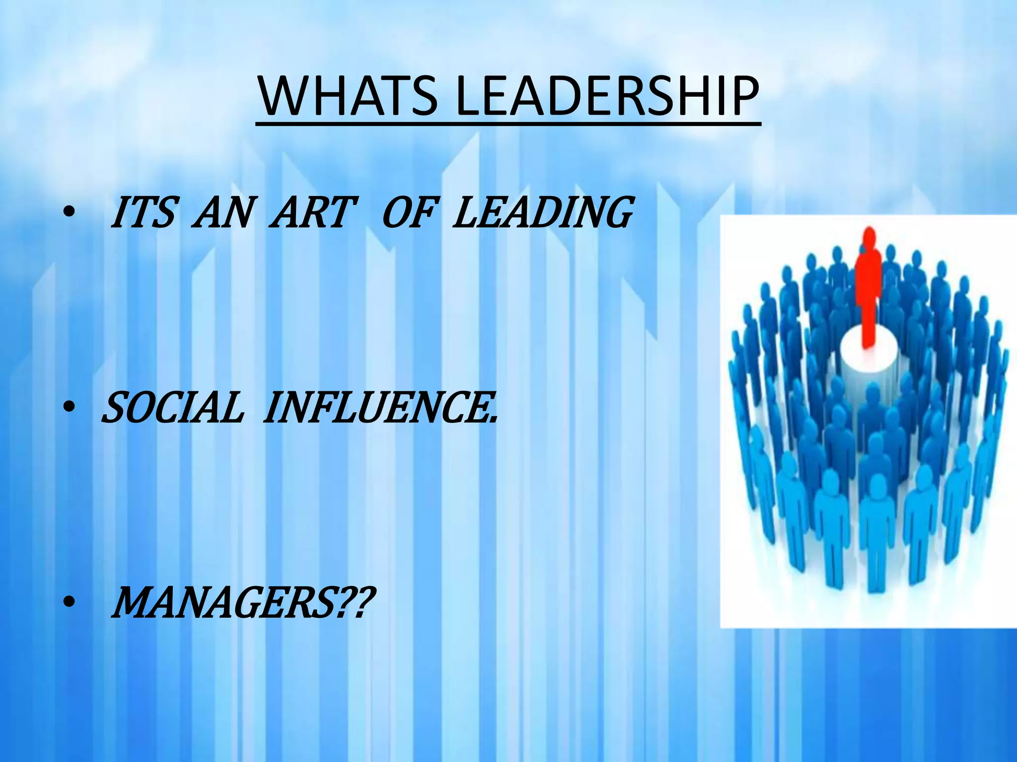 Leadership 14 bce0353(with script) | PPT | Free Download