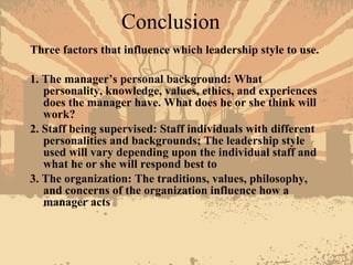 Leadership Styles with Examples | PPT