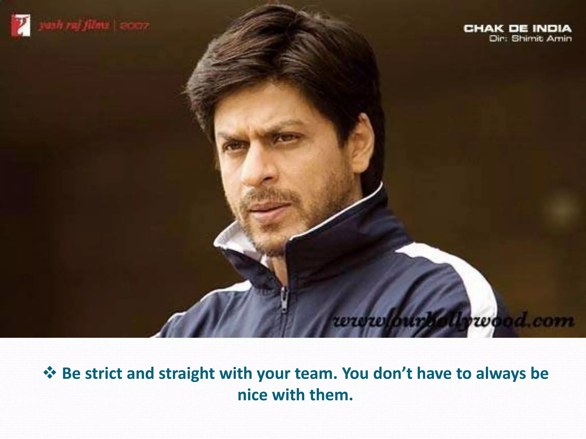 Leadership 4m chak de! india | PPTX