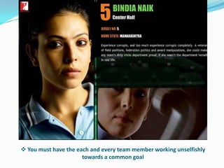 Leadership 4m chak de! india | PPTX