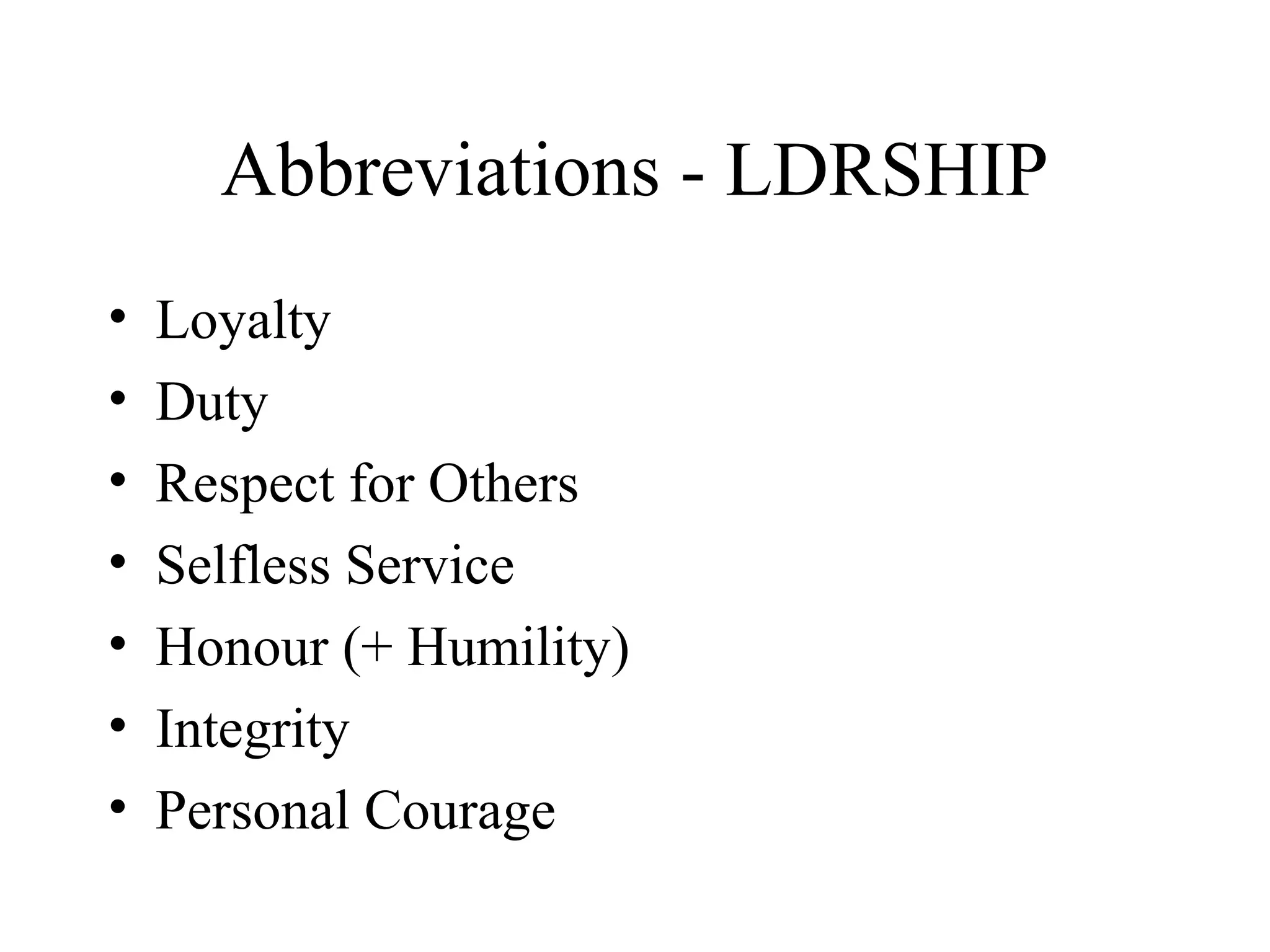 Leadership Building Blocks | PPT