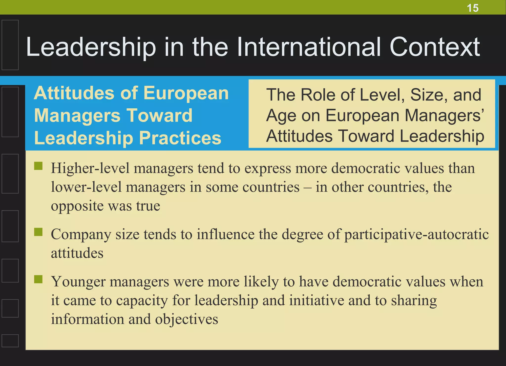 Leadership across cultures | PPT
