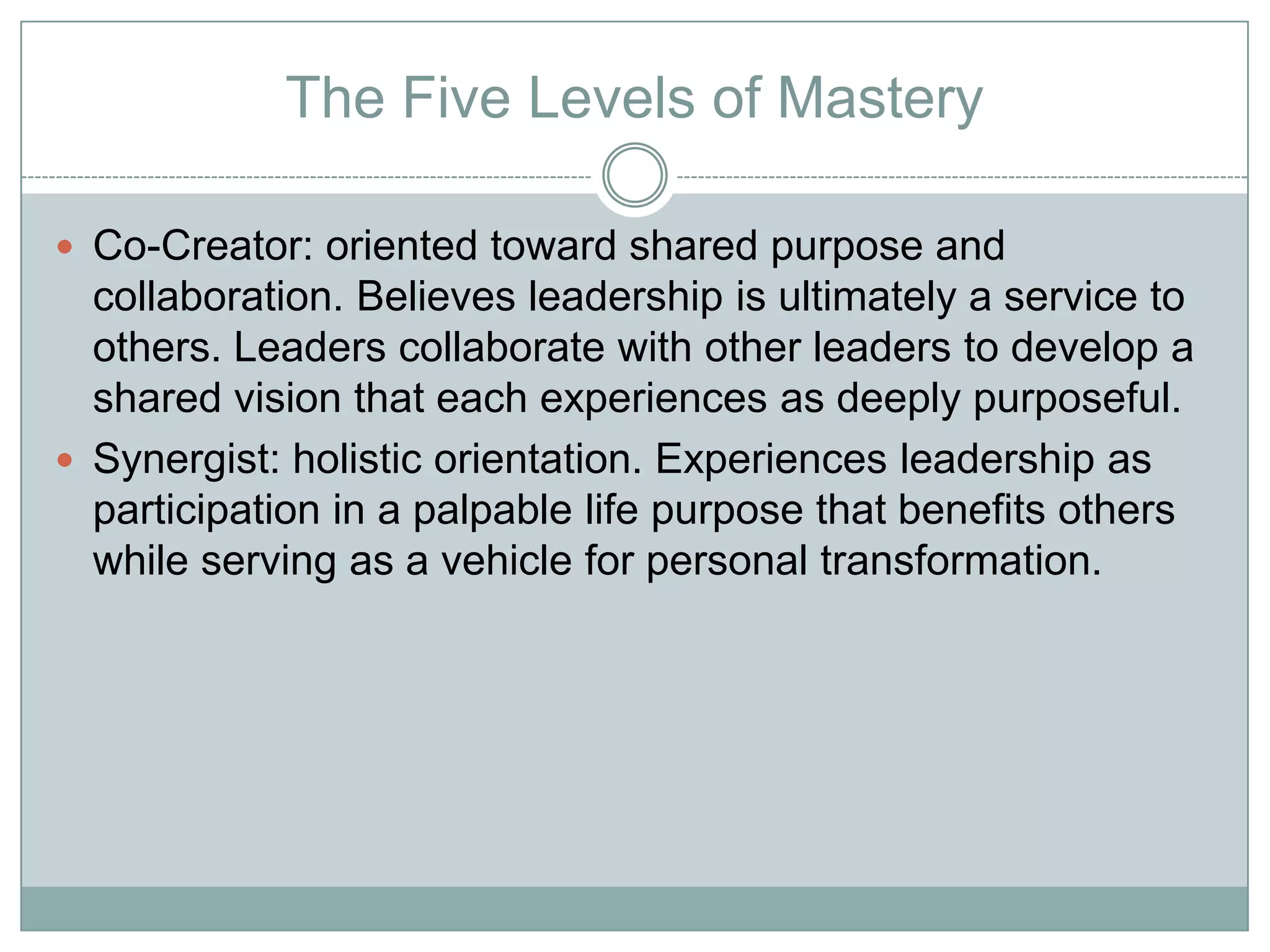 Leadership agility | PPTX | Executive Leadership & Management | Business