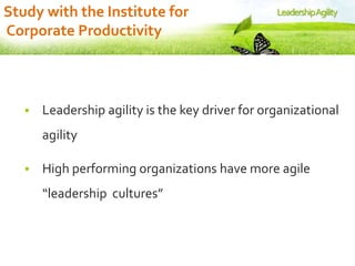 Leadership agility 360™ presentation | PPTX