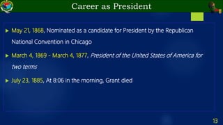 Leadership analysis ulysses s grant by Brig gen moazzem -final- copy | PPT