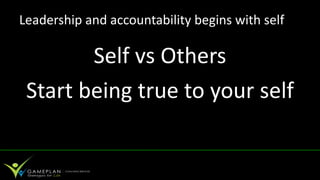 Leadership And Accountability | PPT