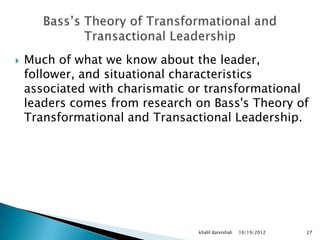 Leadership and change | PPTX