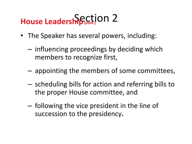 Leadership and committees | PPT