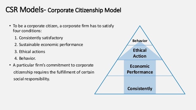 Leadership and CSR (Corporate Social Responcibility)
