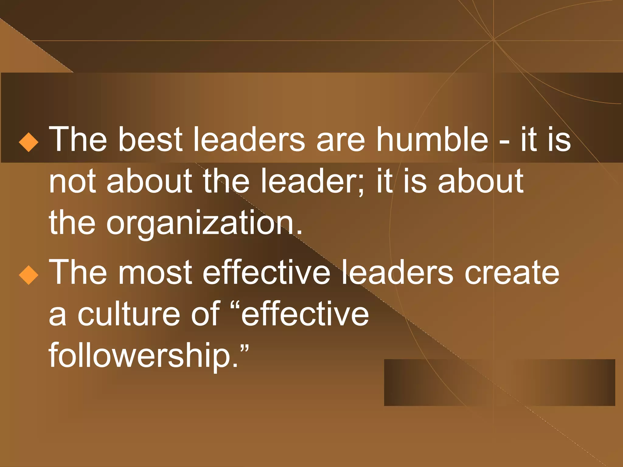 Leadership and followership | PPTX