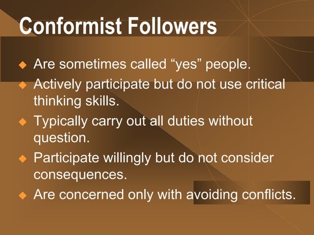 Leadership and followership | PPTX | Business | Business and Finance