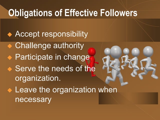 Leadership and followership | PPTX | Business | Business and Finance