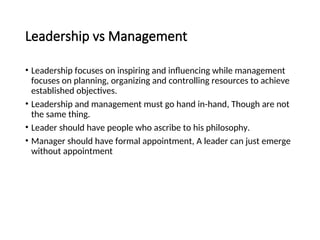 leadership and management. In pharmacy.ppt