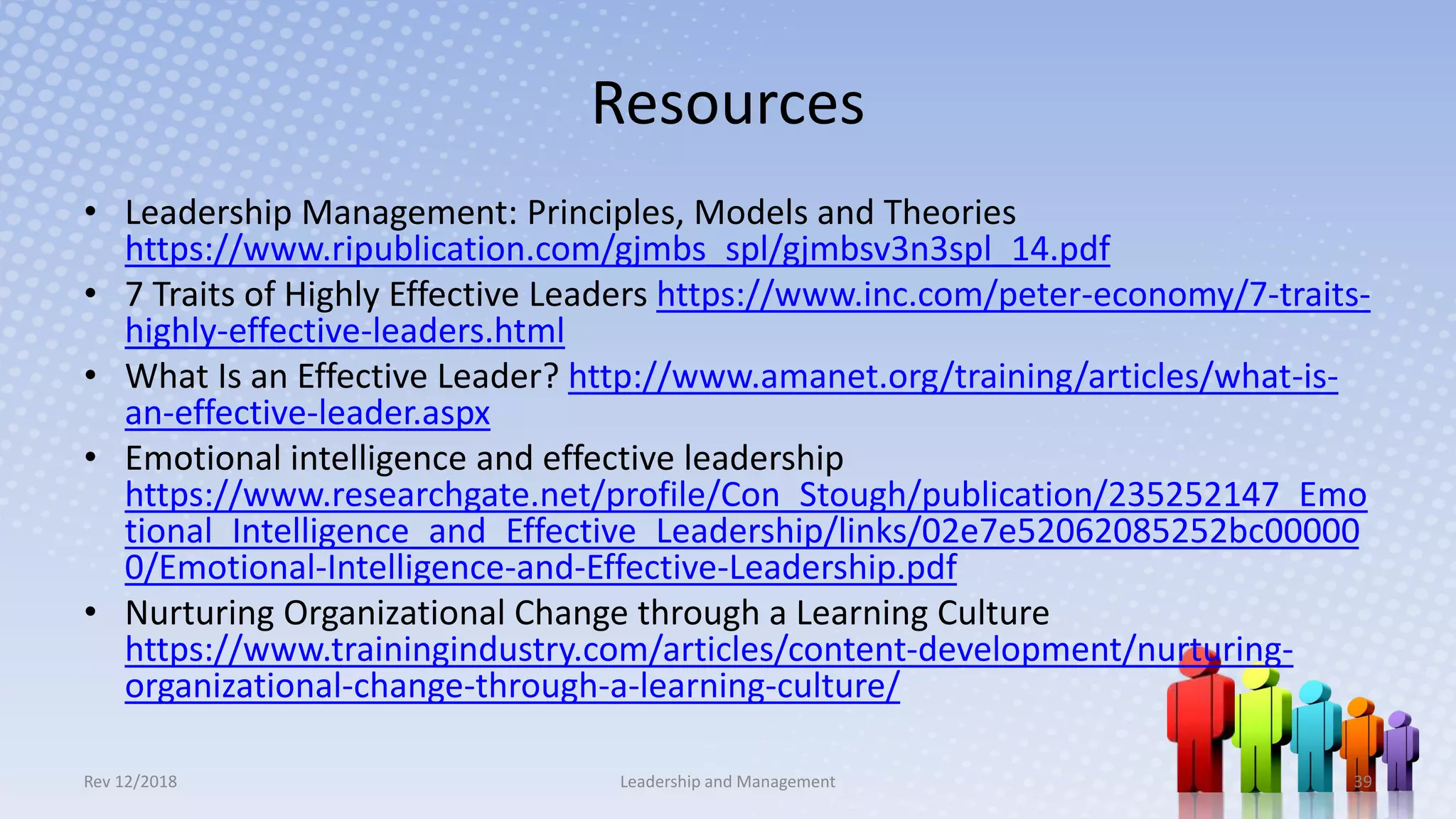 Leadership and management | PPTX