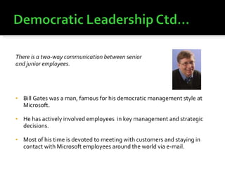 Leadership And Management Styles | PPT