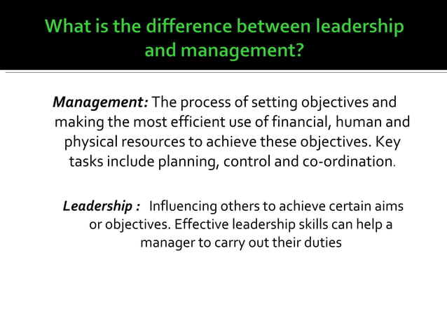 Leadership And Management Styles | PPT | Management Consulting Industry ...