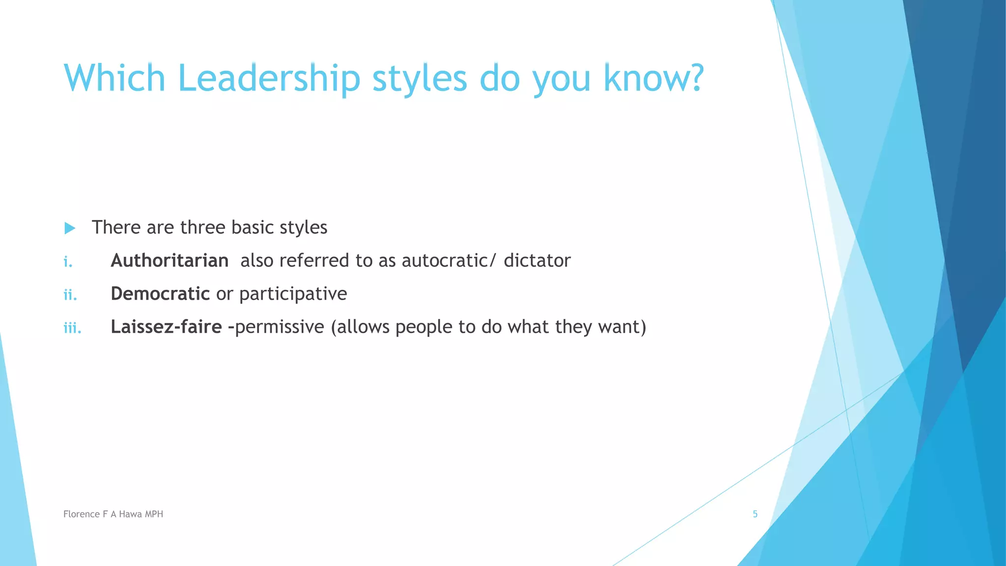 Leadership and management tt theories | PPTX