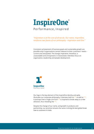 Leadership and Organization Development - InspireOne | PDF
