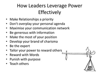 Leadership and power jess pp | PPTX | Business | Business and Finance