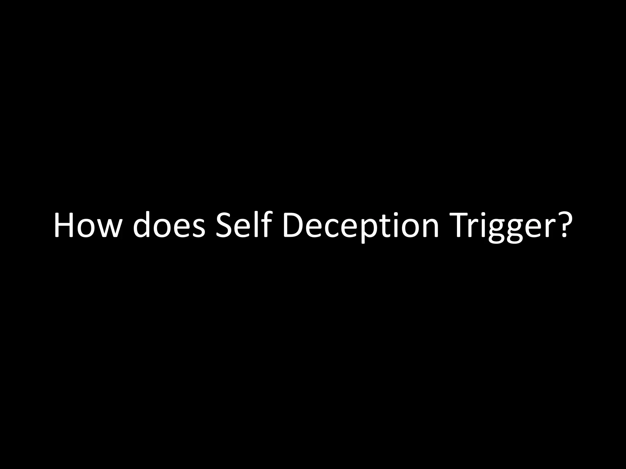 Leadership and self deception | PPTX