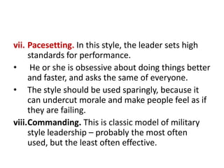 Leadership and strategic management | PPTX