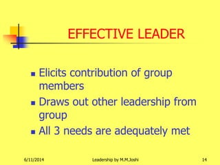 Leadership and team building | PPTX