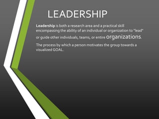 Leadership assessment | PPT