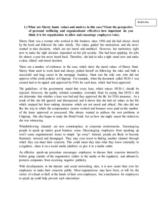 Leadership assignment | PDF