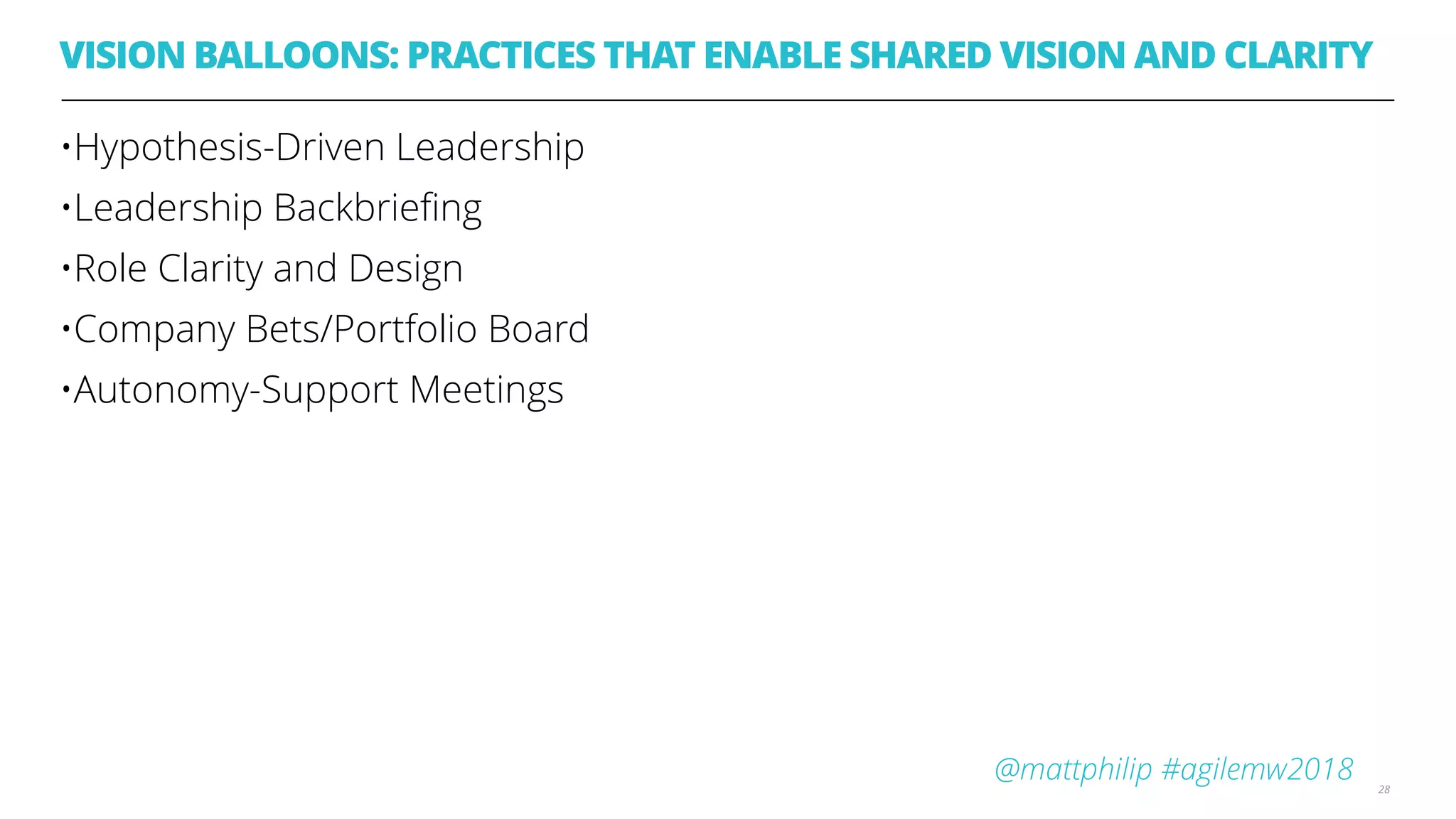 Leadership at Every Level: Intent-Based Leadership Practices | PDF