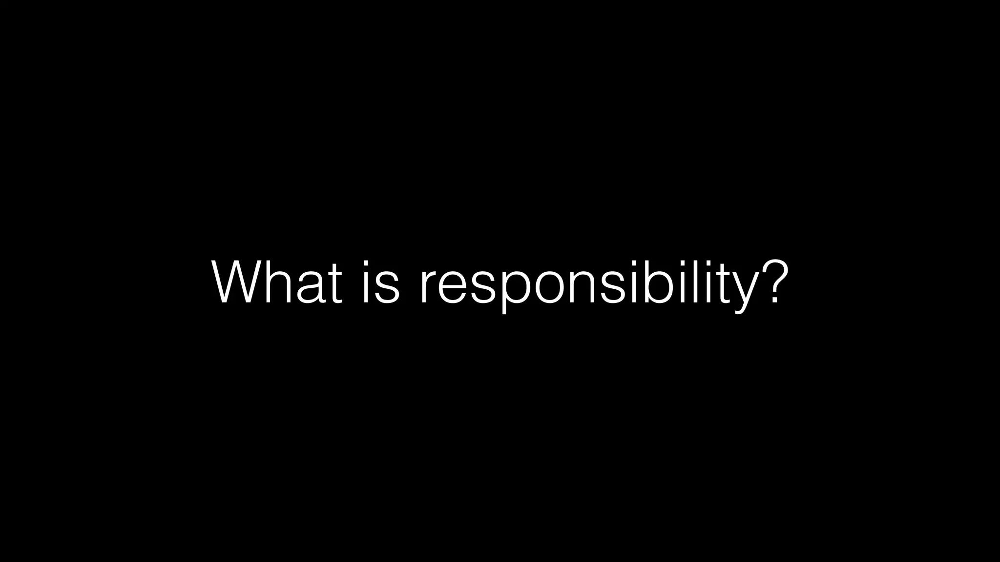 Leadership begins with responsibility | PPT