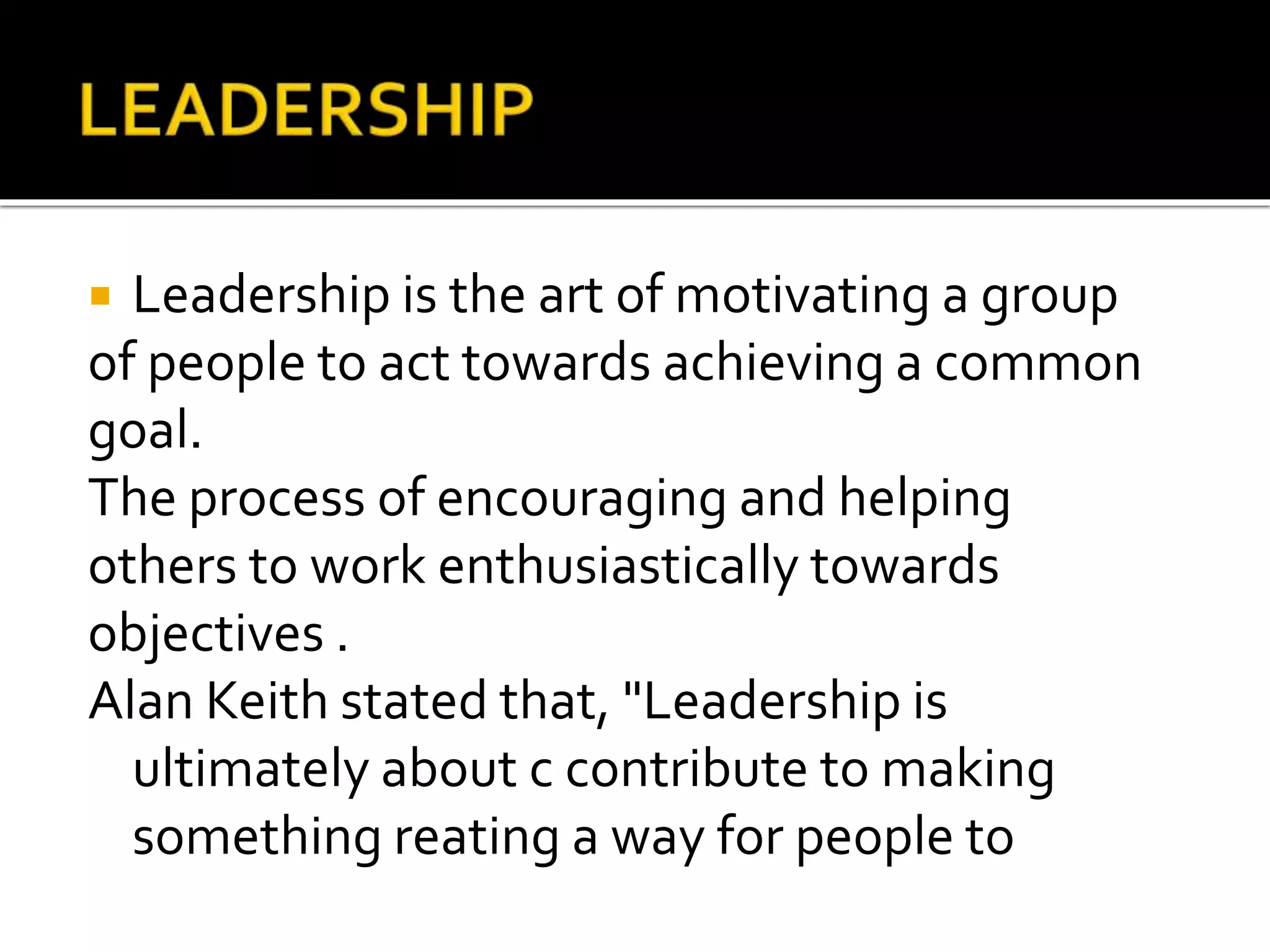 Leadership behavior | PPT