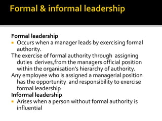 Leadership behavior | PPT