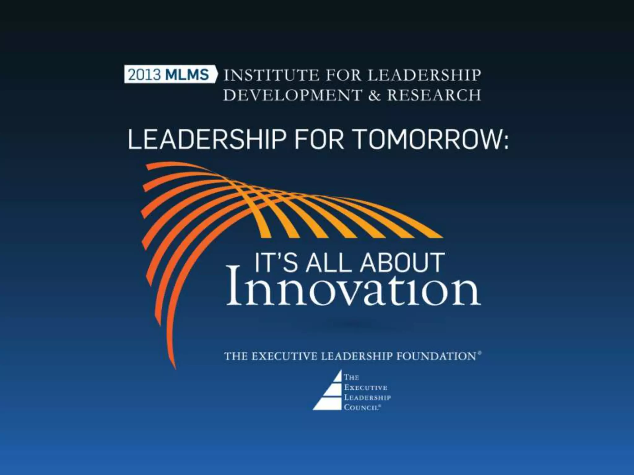 The Executive Leadership Council and Foundation Leadership Bios | PPTX