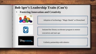 Robert Iger Management Style