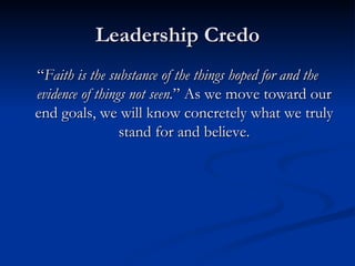 Leadership By Design | PPT