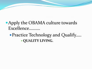 Leadership Skills by Obama | PPT